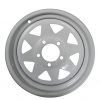 14 inch Galvanised- Powdercoated Sunraiser Wheel | Sales Trailers Sydney