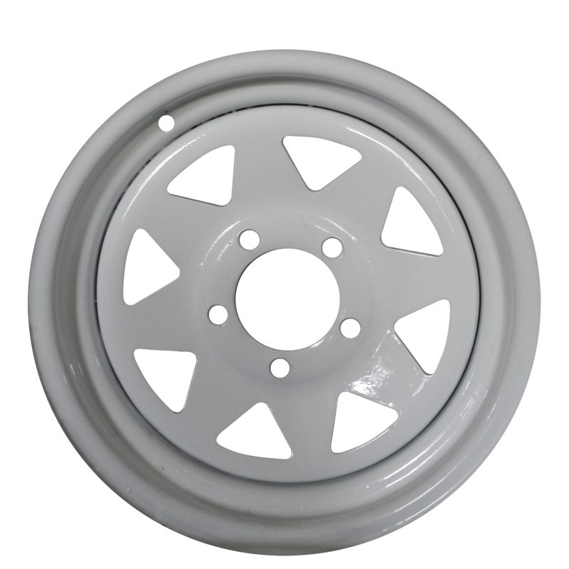 14 inch Galvanised- Powdercoated Sunraiser Wheel | Sales Trailers Sydney