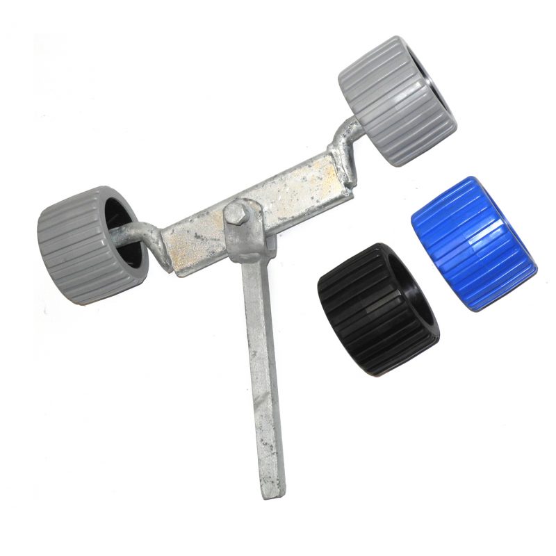 Double Wobble Roller + Bracket Assembly | Sales Trailers Sydney